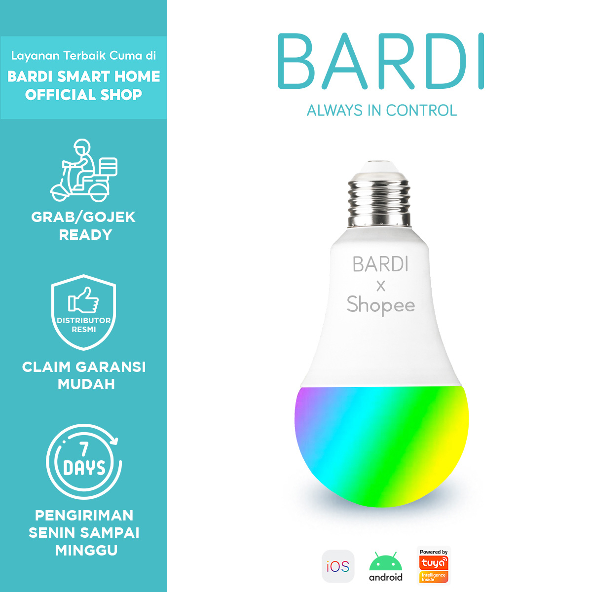 Jual bardi smart lamp Harga Terbaik & Termurah September 2023 | Shopee ...
