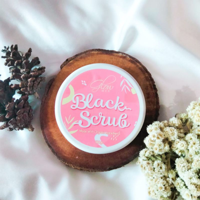 Jual Whitening Black Body Scrub Premium by Glowmer | Shopee Indonesia