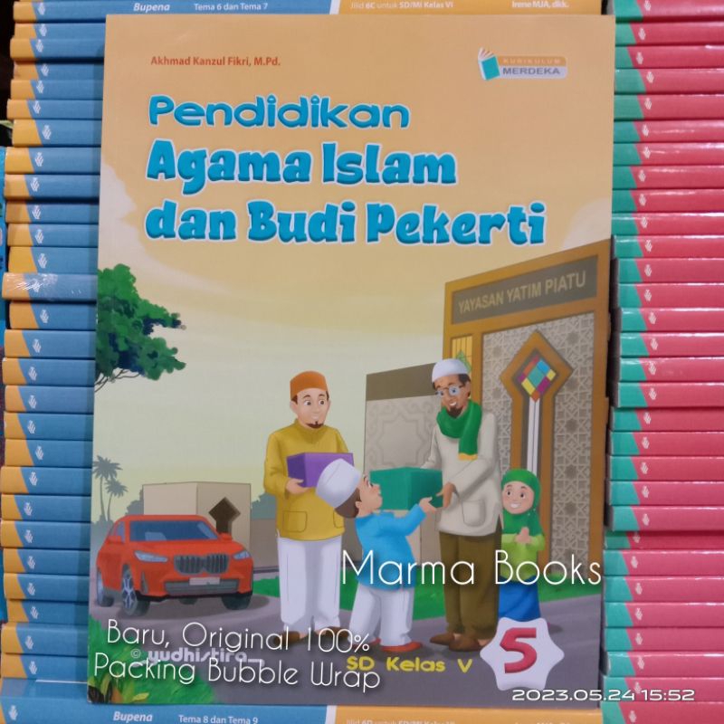 Jual Buku Pendidikan Agama Islam dan Budi Pekerti kelas 5 SD kurikulum Merdeka Yudhistira ...