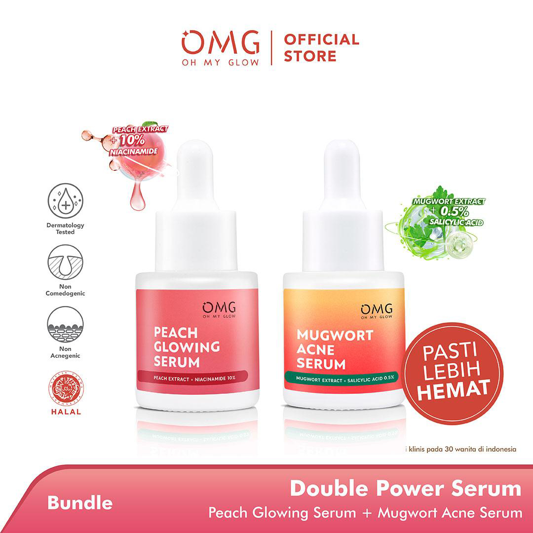 Jual OMG Double Power Serum - Kulit Cerah dan Bebas Jerawat | Shopee ...