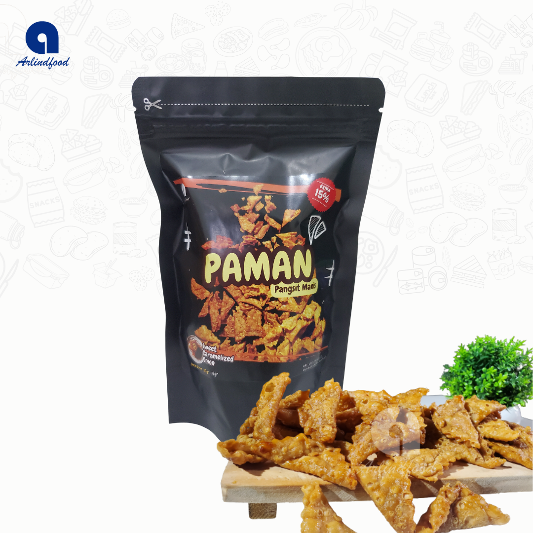 Jual Camilan Kekinian Pangsit Manis PAMAN (87gr + 15% EXTRA ...