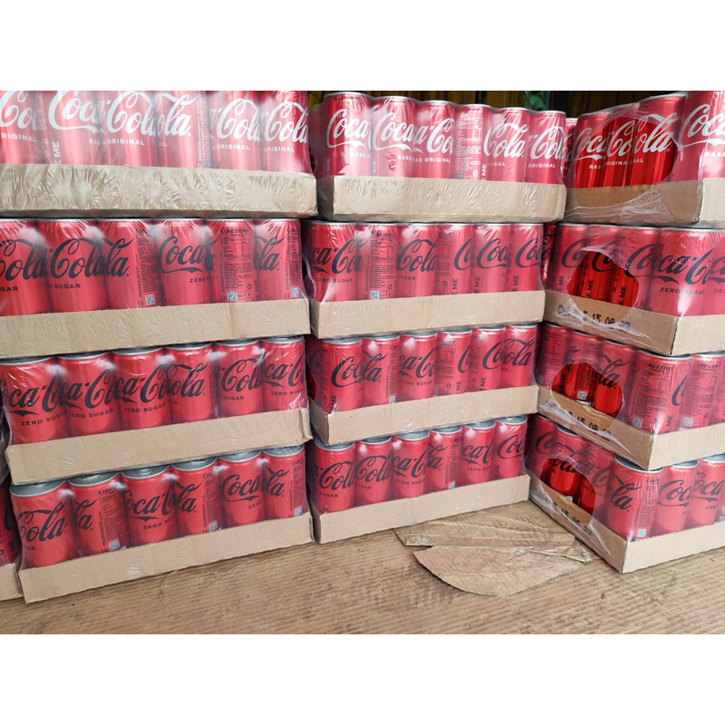 Jual COCA COLA ZERO KALENG 250 ML (GRAB GOJEK ONLY) | Shopee Indonesia