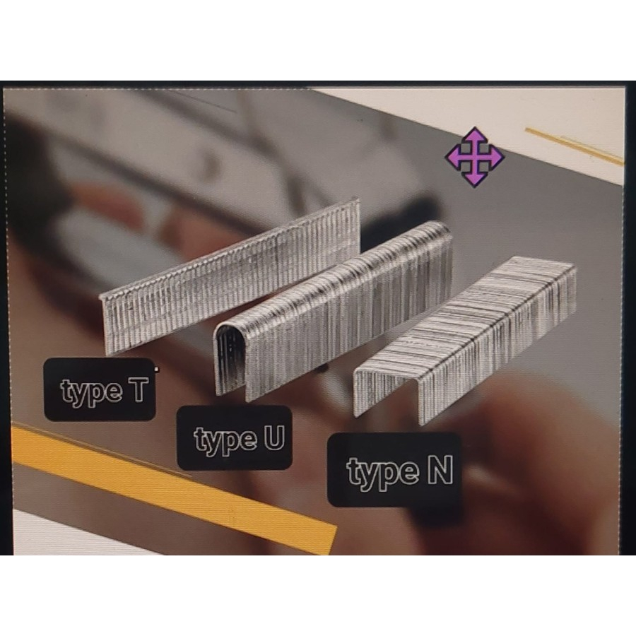 Jual Staples Tembak Steples Gun Tacker Tembak Kayu Jok Kulit Heavy Duty ...