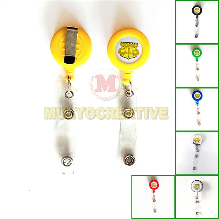 Jual ID Card Yoyo Gada Madya Gantungan ID Card Holder Logo Satpam Gada ...