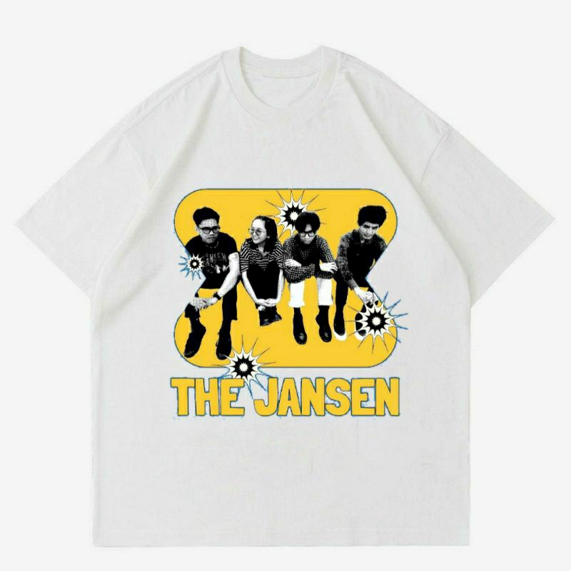 Jual BAJU BAND THE JANSEN | T-SHIRT KAOS BAND LOKAL THE JANSEN | KAOS ...