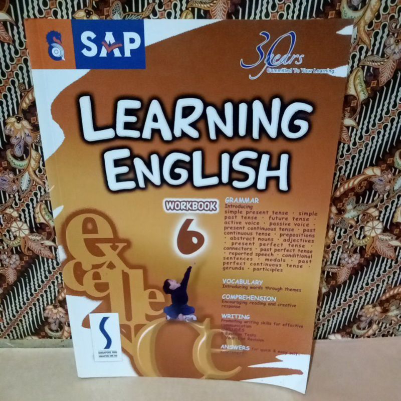 Jual LEARNING ENGLISH WORKBOOK 6 SD KELAS VI | Shopee Indonesia