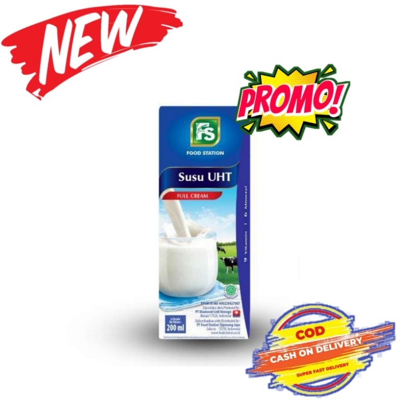 Jual FS Susu UHT Full Cream 200 mL | Shopee Indonesia