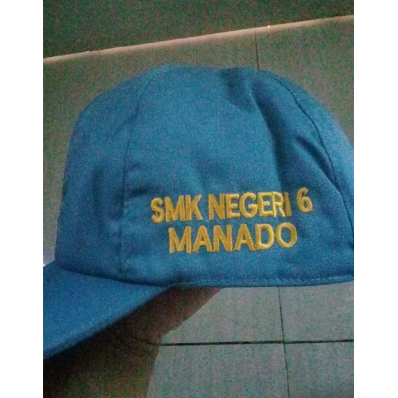 Jual costum topi sekolah bordil almamater sekolahan | Shopee Indonesia
