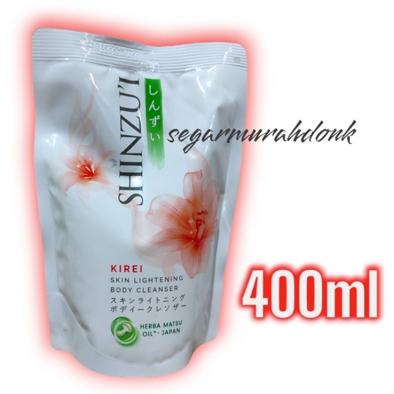 Jual Shinzui Skin Lightening Body Cleanser 400 ml Kirei | Shopee Indonesia