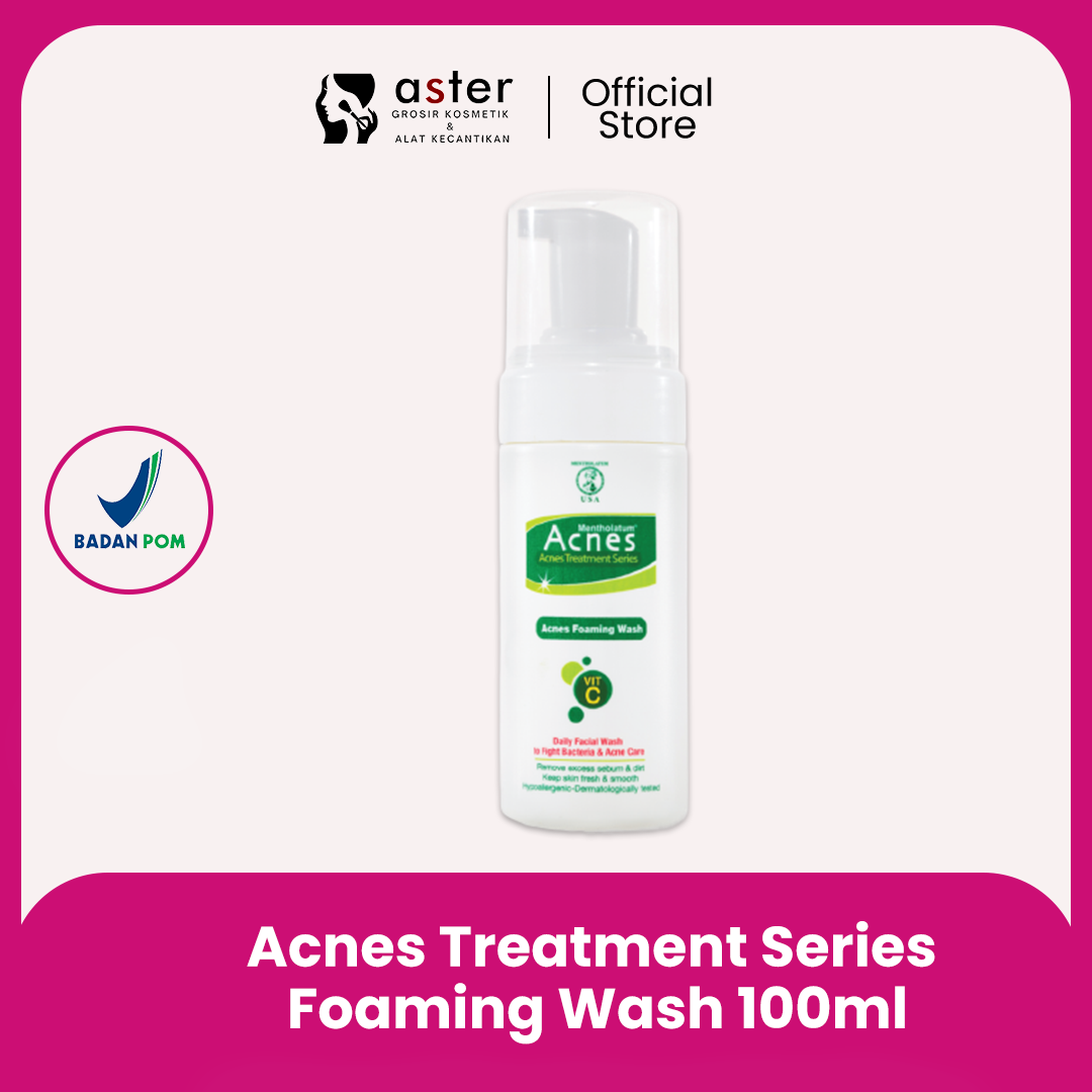 Jual Aster Kosmetik - Acnes Treatment Series Foaming Wash 100ml ...