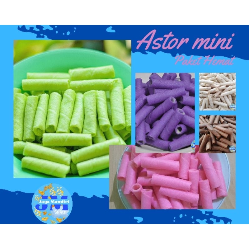 Jual Hemat Astor Mini Varian Rasa Vanila Strawberry Pandan Blueberry ...