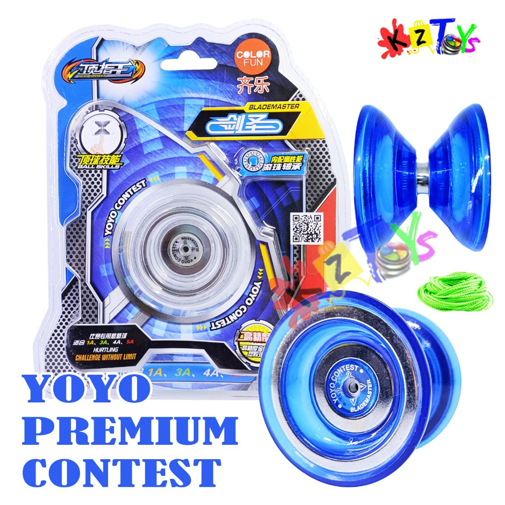 Jual MAINAN YOYO SUPER YOYO BLADEMASTER PREMIUM 3 BEARING CONTEST BASIC ...