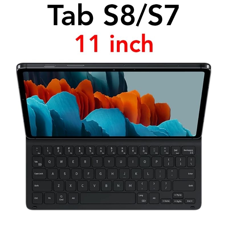 Jual Original Keyboard Samsung Tab S8 Ultra S8 Plus 5G S7 FE S8+ S7+ S7FE Touchpad Trackpad Book ...
