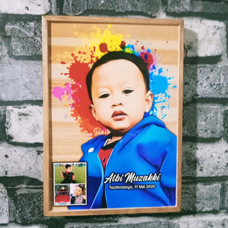 Jual Cetak Foto + Frame Hadiah Ulang Tahun / Pernikahan / Wisuda ...