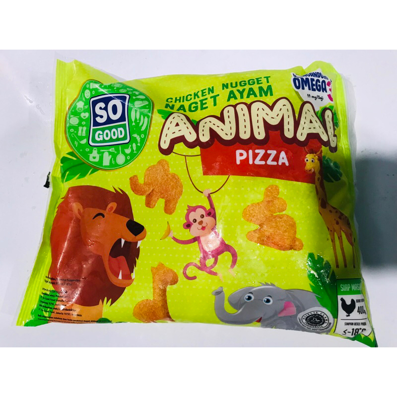 Jual so good chicken nugget animal 400 gr | Shopee Indonesia