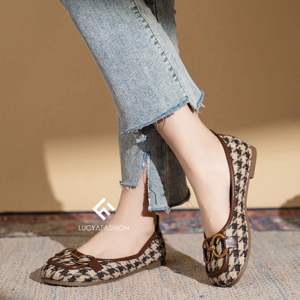 Jual 1619 Sepatu Flat Wanita Kekinian Flatshoes Korean Style Terbaru ...