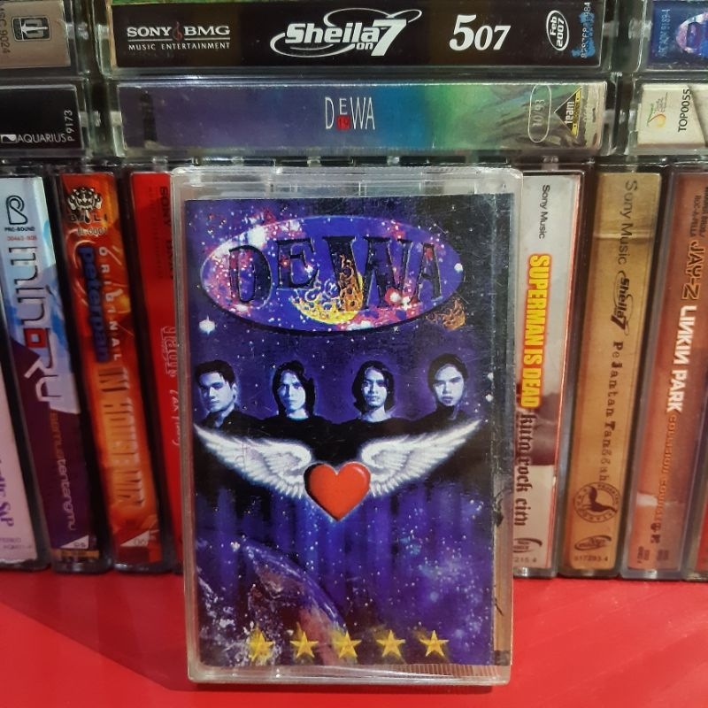 Jual Kaset Pita Dewa Dewa19 Dewa 19 Bintang Lima 5 Roman Picisan cover ...