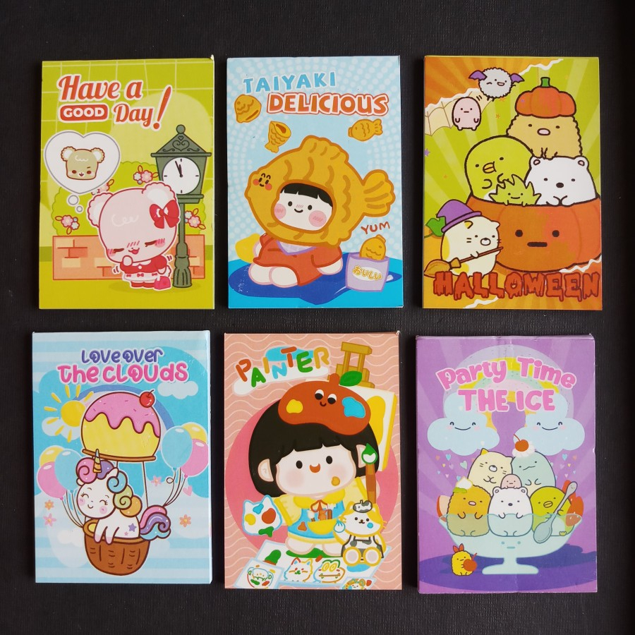 Jual MEMO MOMO / MEMO NOTE MOMO/ MEMO MOMO ANAK / notes korea viral 1 ...