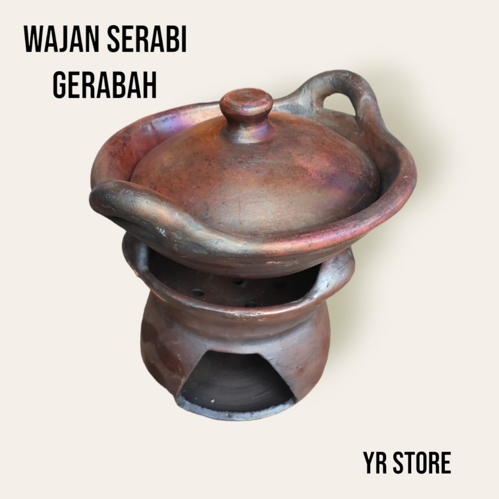 Jual Wajan SERABI Tanah Liat 16 CM Tradisional WAJAN Tanah Liat ...