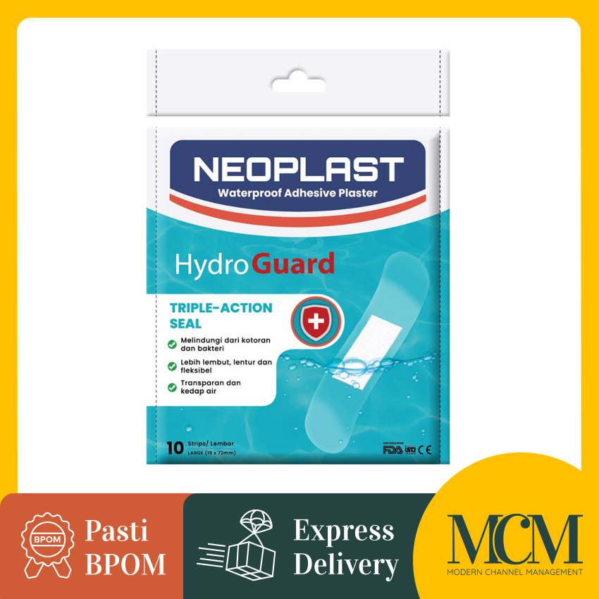 Jual Perban - NEOPLAST HydroGuard Waterproof Adhesive Plester - 10 ...