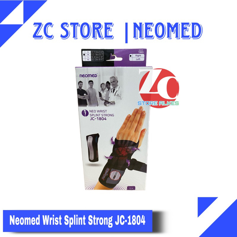 Jual Neomed Wrist Splint Strong JC-1804 L / R | Shopee Indonesia