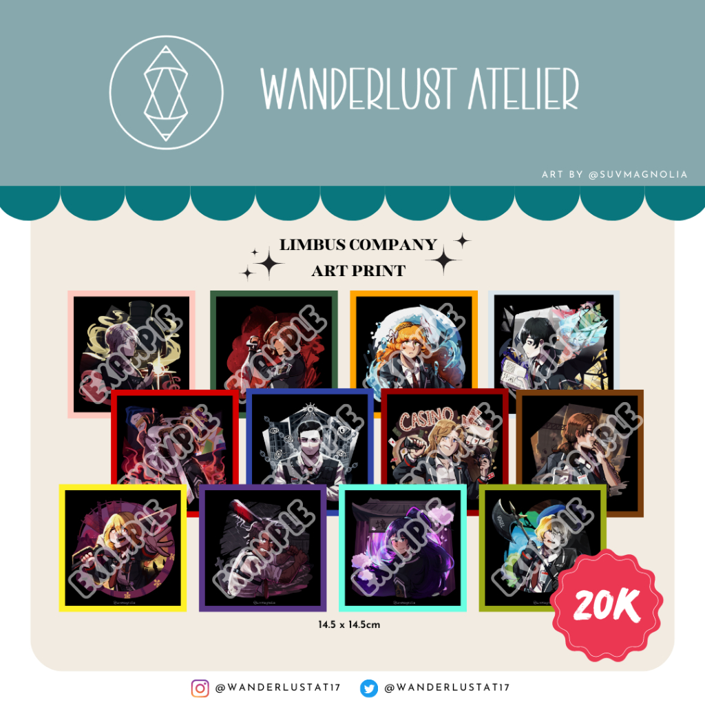 Jual Limbus Company | Art Print | Shopee Indonesia