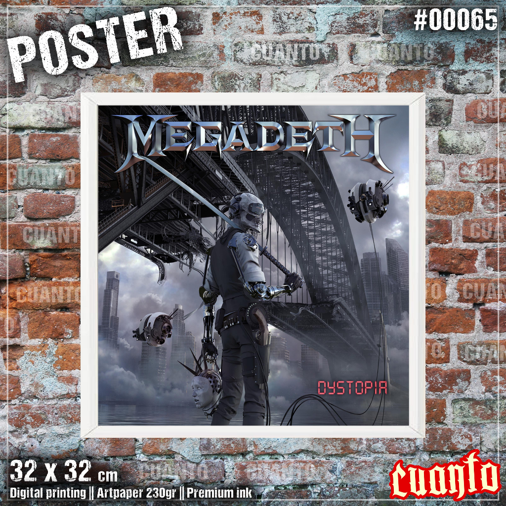 Jual Poster Band Megadeth | Shopee Indonesia
