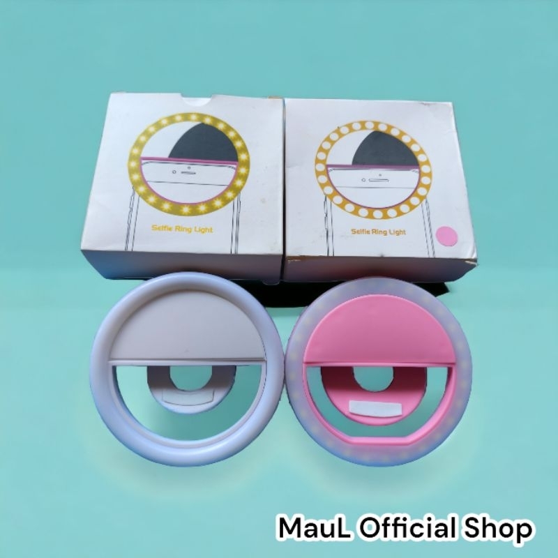 Jual Selfie Ring Light Flash LED / Lampu Flash Bulat Untuk Selfie ...