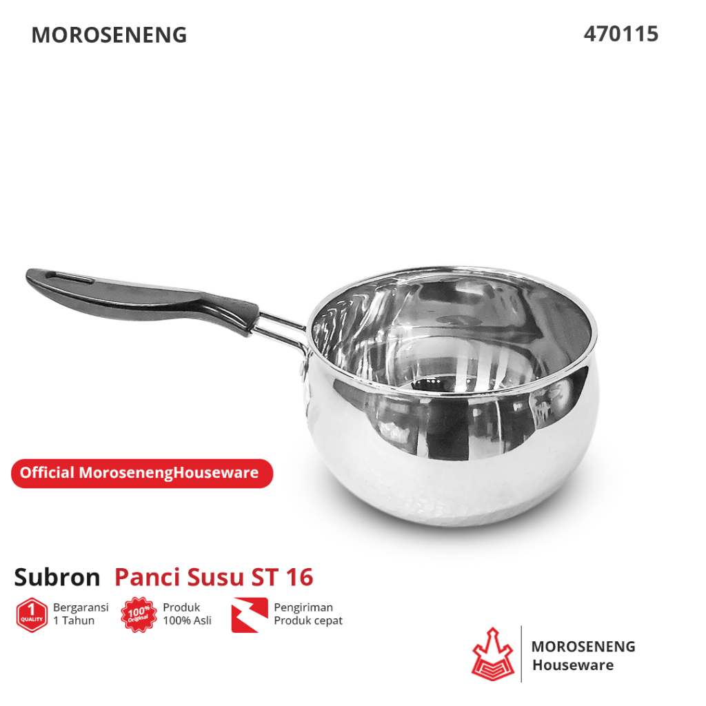 Jual Panci Susu Subron Panci Rebus Sauce Pan Stainless | Shopee Indonesia