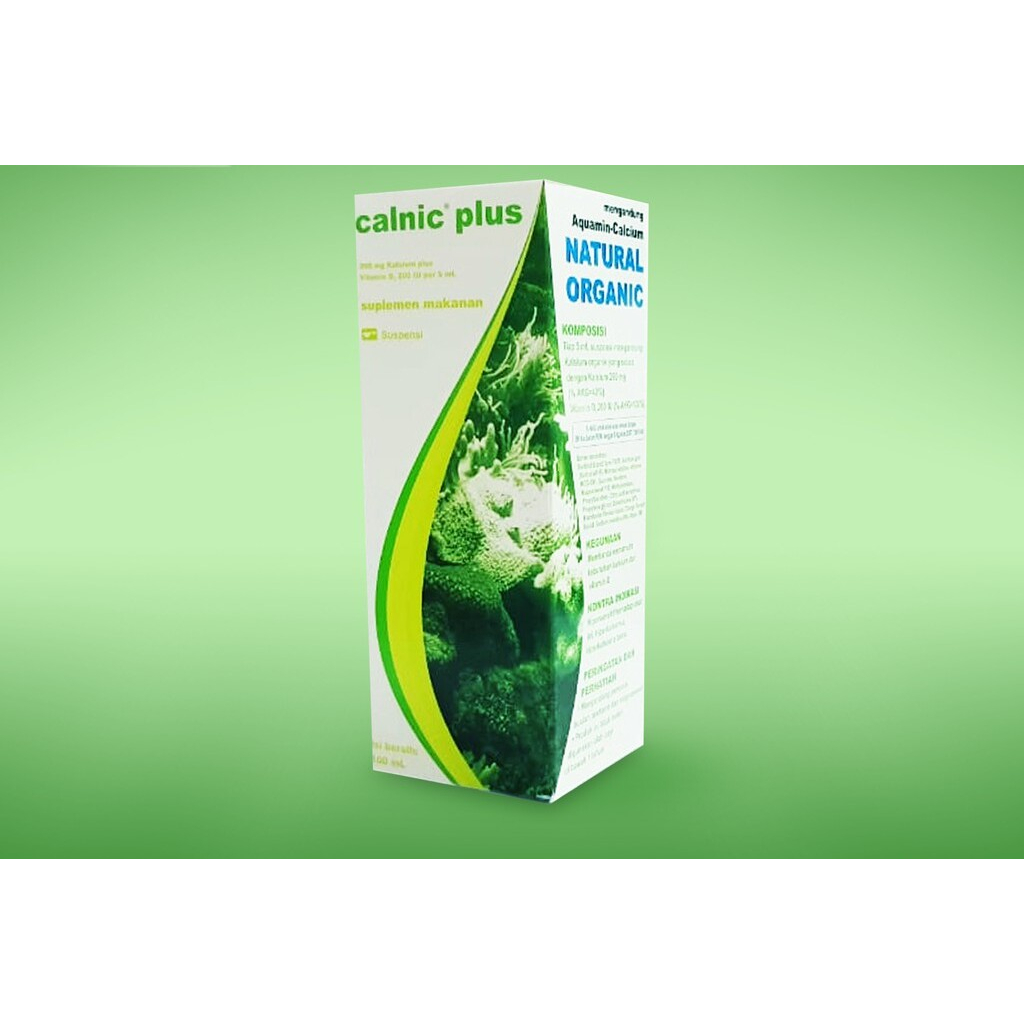 Jual Calnic Plus Sirup 100ml Gracia - Kalsium / Vitamin D3 / Suplemen ...