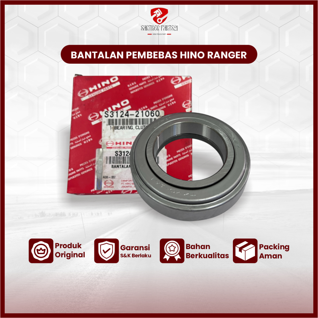 Jual Bantalan Pembebas Truk Hino Ranger Lohan Dan New Gen Bearing ...