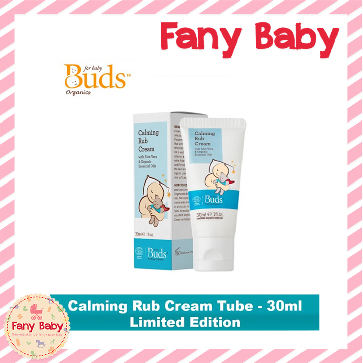 Jual BUDS CALMING RUB CREAM 30ML & TUBE 50ML [BEST SELLER CALMING CREAM ...