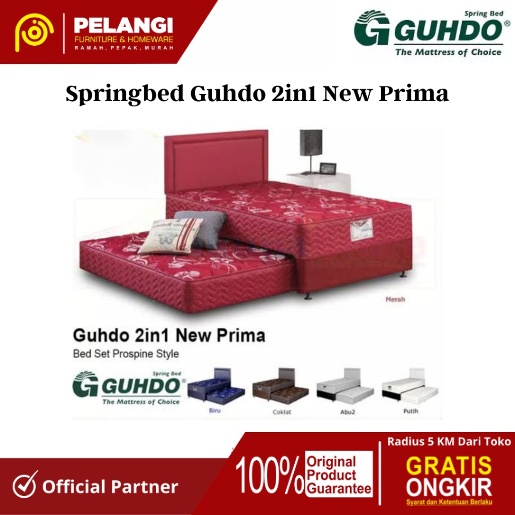 Jual Springbed Guhdo 2in1 New Prima Prospine | Springbed Guhdo ...