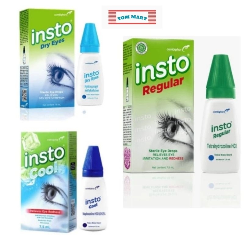 Jual Insto Regular / Insto Cool / Insto Dry Eyes 7,5ML | Shopee Indonesia