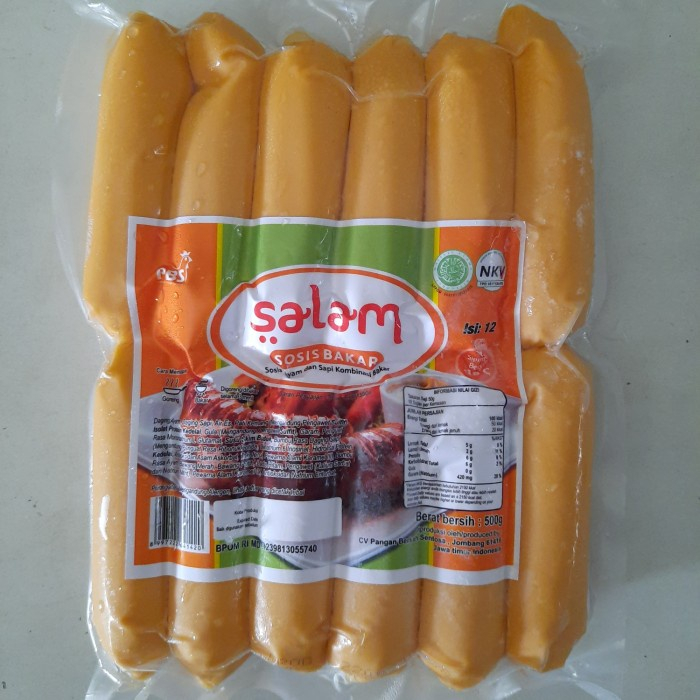 Jual Salam Sosis Bakar Mini 500 gr isi 12 Pcs Frozen Food Murah ...