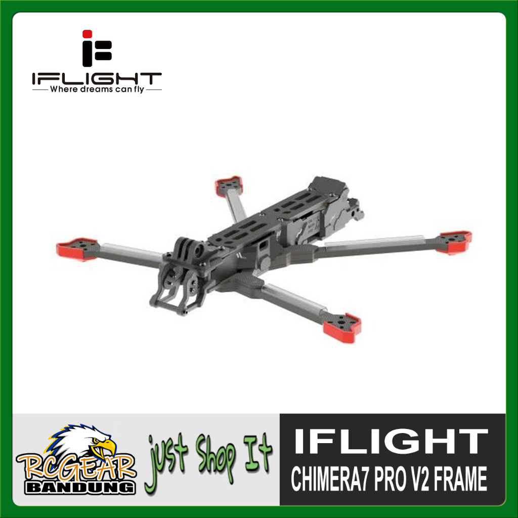 Jual iFlight Chimera7 Pro V2 FPV LR Long Range Drone Carbon Fiber Frame ...