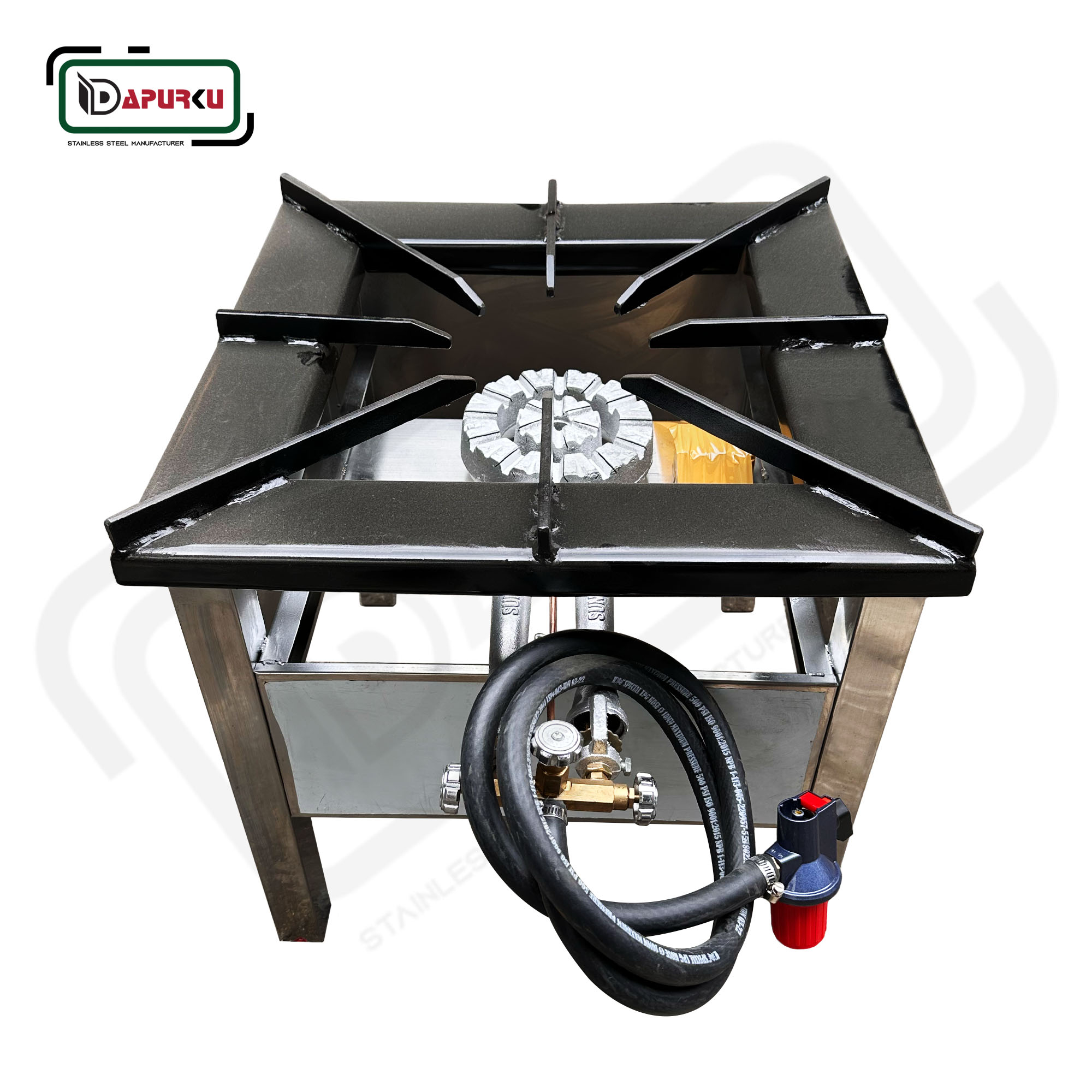 Jual Kompor Pendek / Stock Pot Stainless Steel Burner High Pressure ...