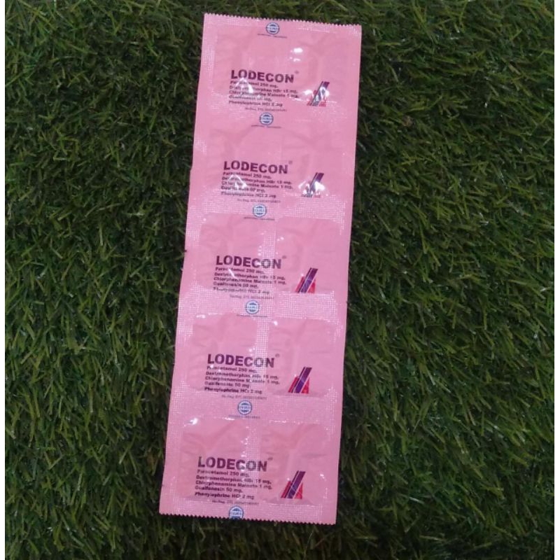 Jual lodecon tablet per strip | Shopee Indonesia
