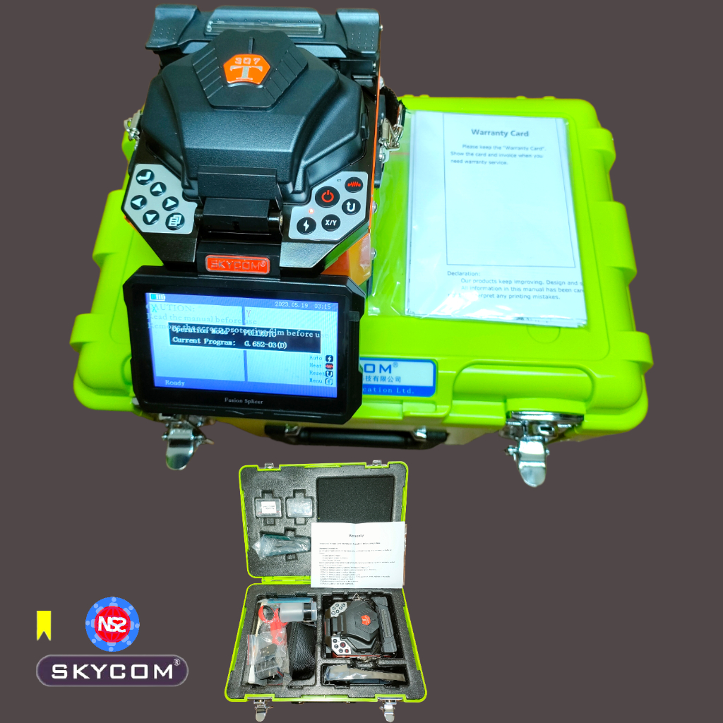 Jual fusion splicer skycom t307H / fusion splicing skycom t307H ...
