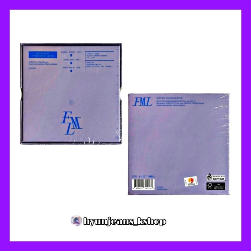 Jual [READY STOCK] SEVENTEEN / SVT The 10th Mini Album - FML (Deluxe ...