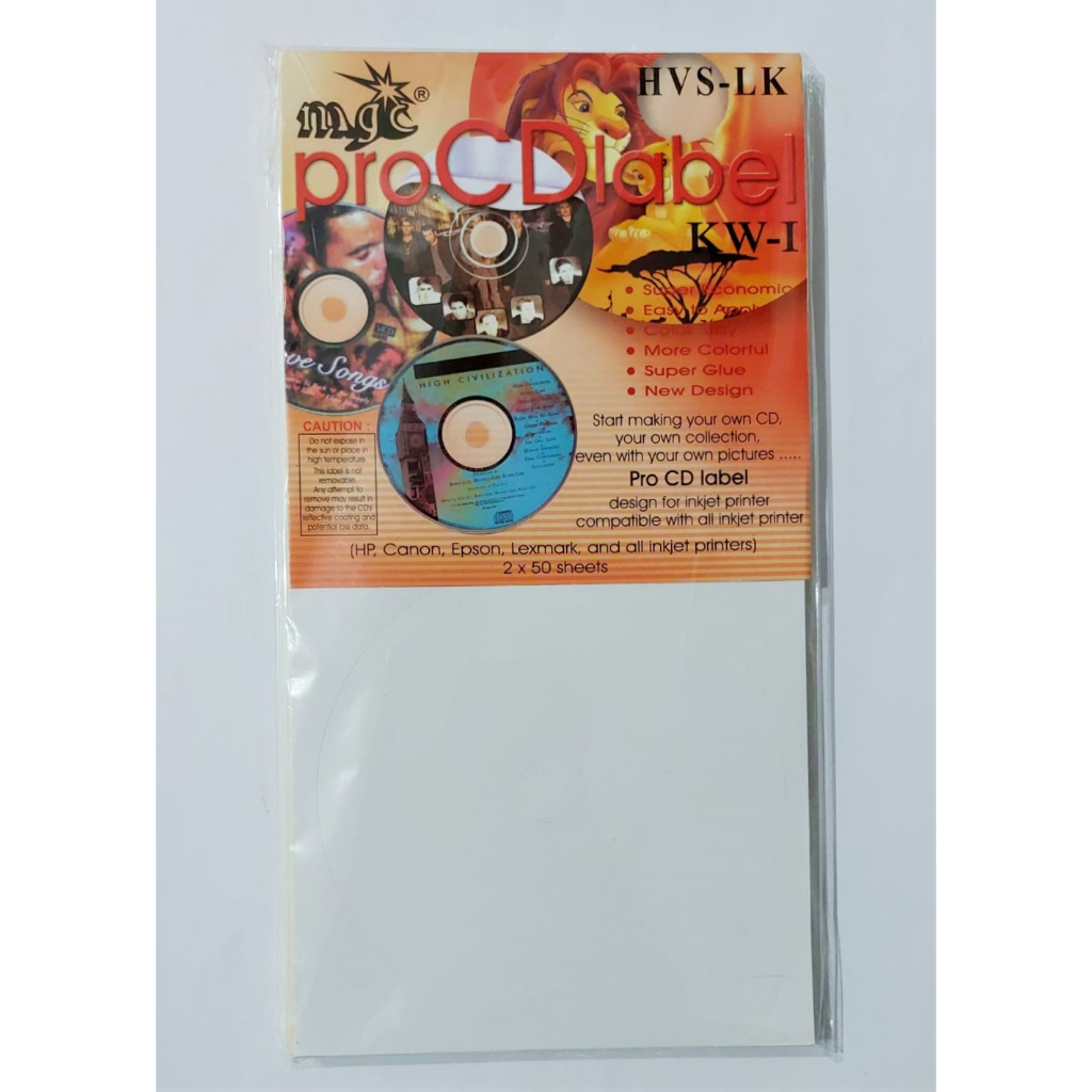 Jual CD / DVD Label HVS | Shopee Indonesia
