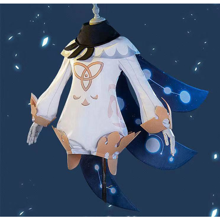 Jual Anime Genshin Impact Paimon Cosplay Costumes Game Paimon Cosplay ...