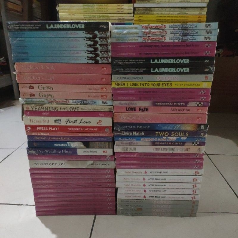 Jual OBRAL MURAH MERIAH BUKU NOVEL RANDOM 8 RIBU / PERPUSTAKA'AN/ REFRENSI / UMUM/ ORIGINAL ...