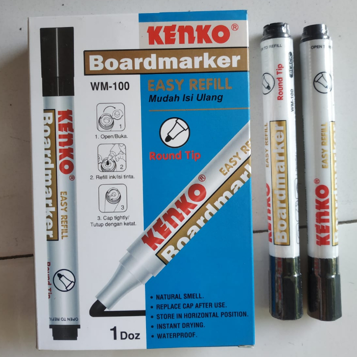 Jual Spidol Besar Merk Kenko. Spidol Papan Tulis, Permanent Marker ...