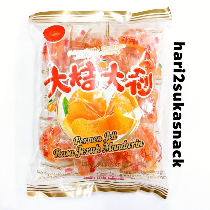 Jual Permen Jelly Jeruk Jeli rasa Jeruk Mandarin | Shopee Indonesia