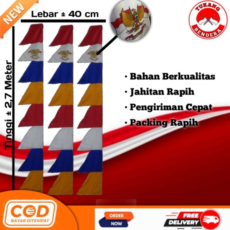 Jual UMBUL-UMBUL GARUDA / UMBUL UMBUL GERGAJI / UMBUL UMBUL MERAH PUTIH / UMBUL UMBUL WARNA ...