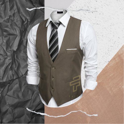 Jual Faith - Rompi Jas Dewasa Warna Coklat Rompi Jas Pria Dewasa Rompi ...
