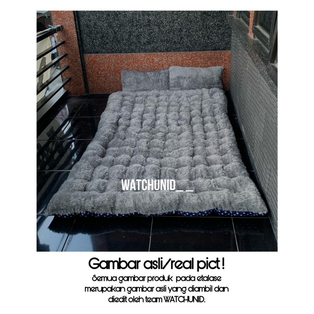 Jual Surpet Bulu Rasfur | Kasur Karpet Gender Ukuran 160 x 120 x 10cm ...