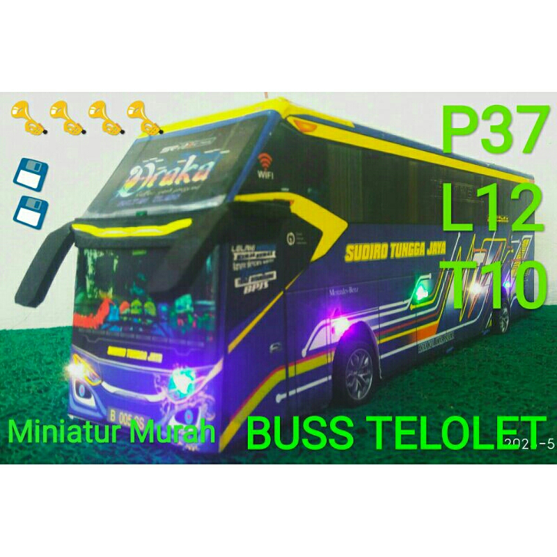 Jual bus basuri TELOLET murah BISA OLENG PARAH BASURI TELOLET | Shopee ...