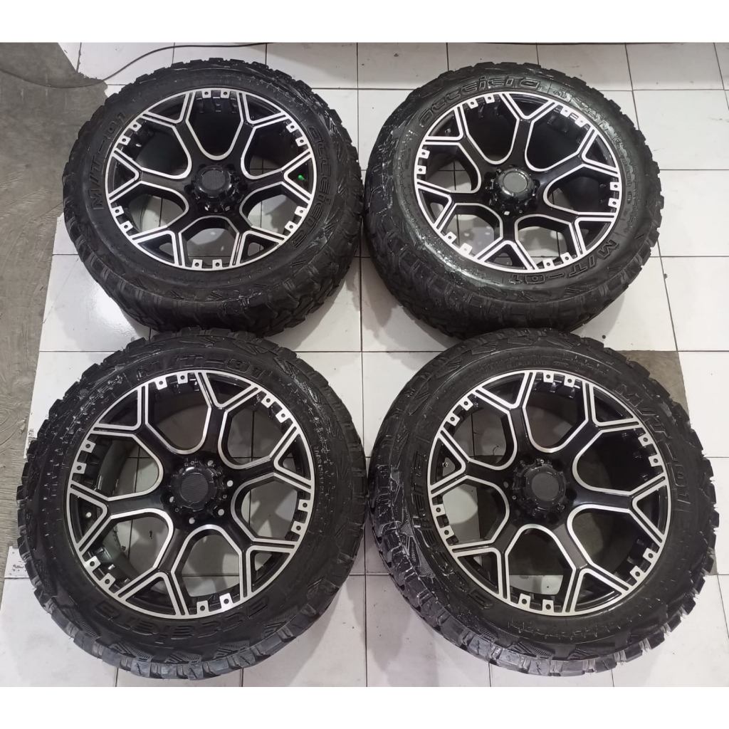 Jual VELG MOBIL SECOND XTREAM WHEELS RING 20 LEBAR 9 PCD 6X139,7 + BAN ...